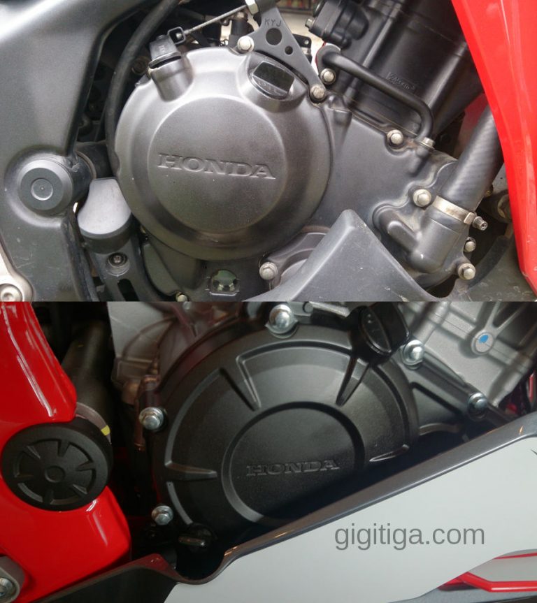 Komparasi Visual CBR250RR Dengan CBR250R.